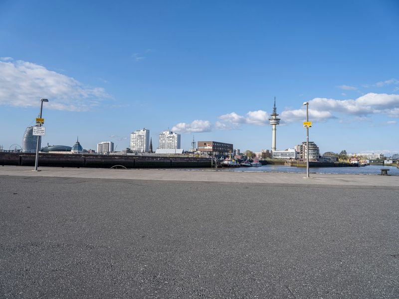 Cityscape of Bremerhafen: Exploring Urban Design HDRi Maps and Backplates