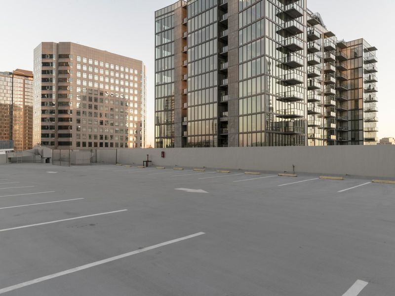 Cityscape Dawn with High-Rise Architecture HDRi Maps and Backplates