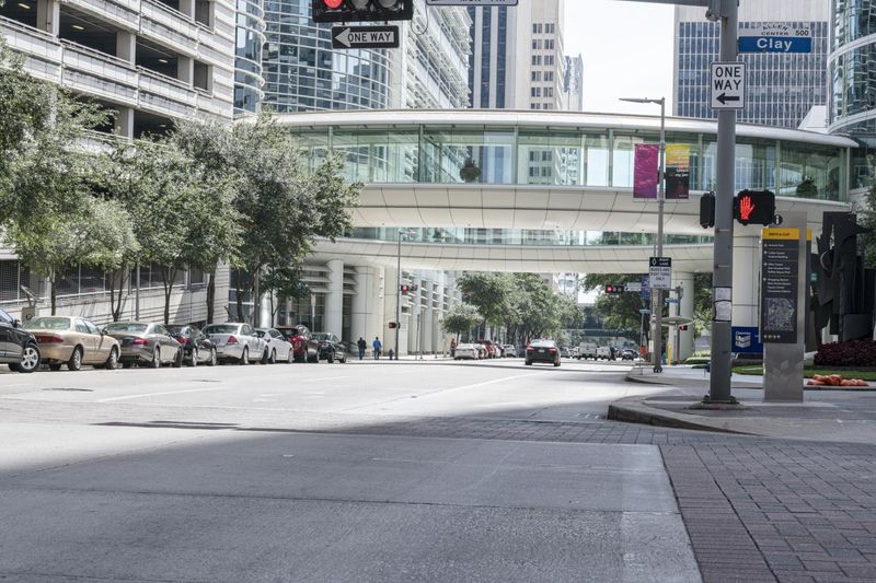 Cityscape of Houston, Texas, USA with Modern Architecture and Busy City ...