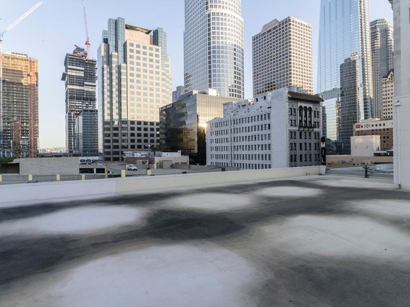 Cityscape View from Roof Deck on a Clear Day HDRi Maps and Backplates