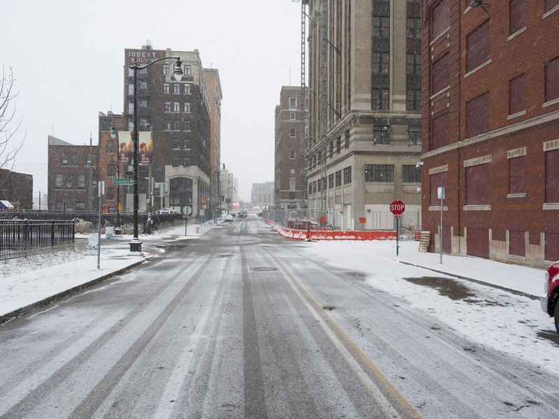 Classic Architecture in Downtown Detroit HDRi Maps and Backplates