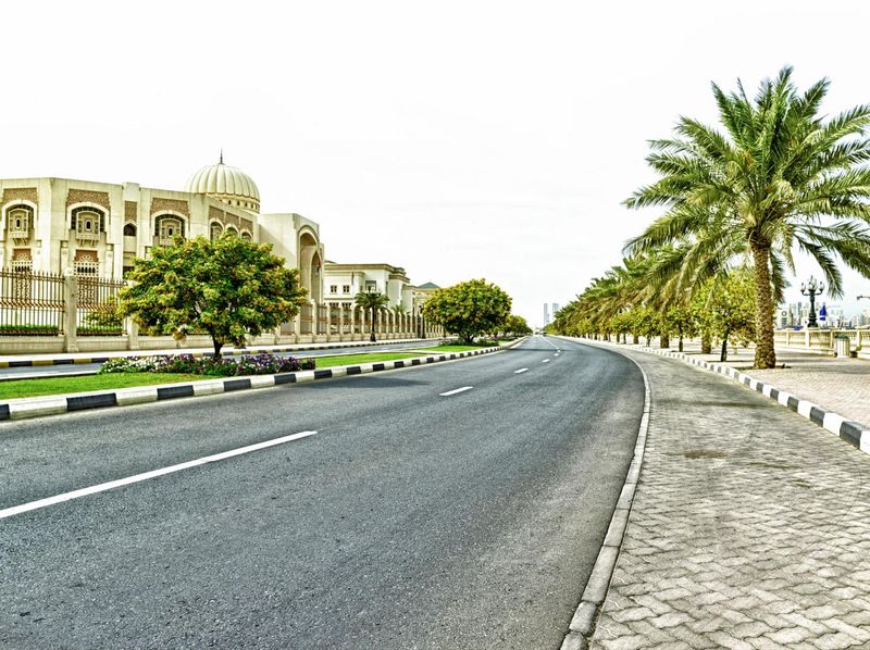 Classic Architecture in Dubai, UAE HDRi Maps and Backplates
