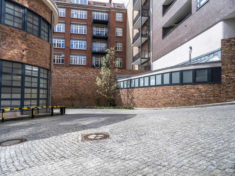 Classic Architecture in Germany: Brick Buildings HDRi Maps and Backplates