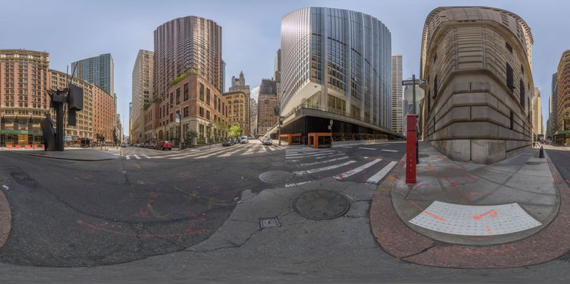 Classic Architecture and High-Rise Buildings in Manhattan HDRi Maps and ...