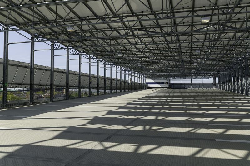 Clear Sky Over Toronto: Warehouse with Composite Metal Construction ...