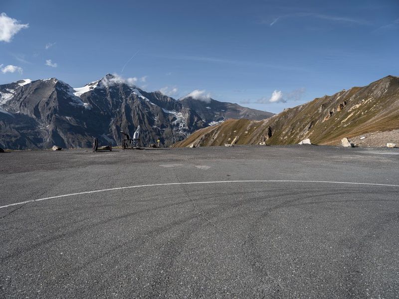 Clear Sky View of Europe's Mountain Overlook HDRi Maps and Backplates