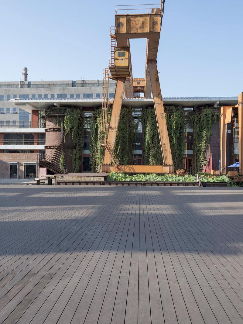 Clock Tower in the 798 Art Zone, Beijing HDRi Maps and Backplates
