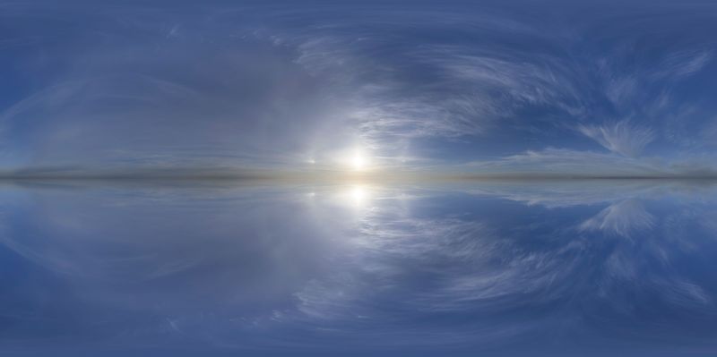 Clouds and Sky Domes: A Harmonious Day HDRi Maps and Backplates