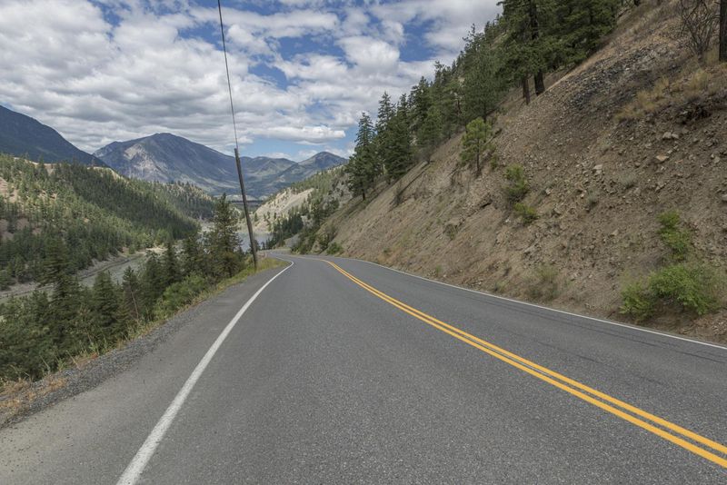 Cloudy Day in Lillooet, British Columbia HDRi Maps and Backplates