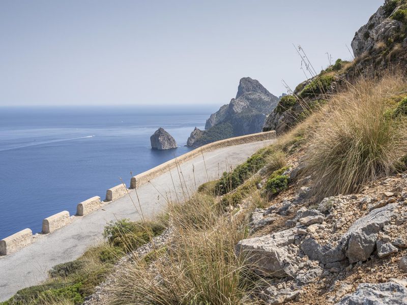 Coastal Cliff Landscape in Spain HDRi Maps and Backplates