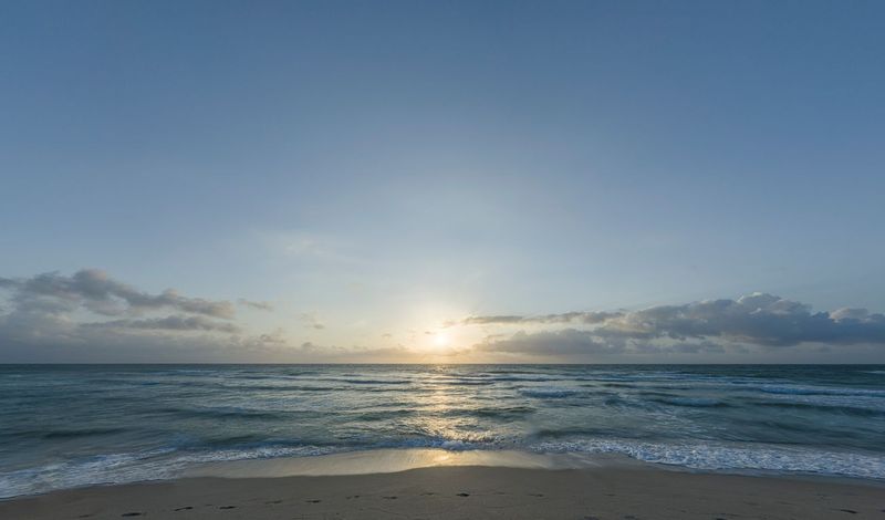 Coastal Open Space in Miami Beach, USA HDRi Maps and Backplates