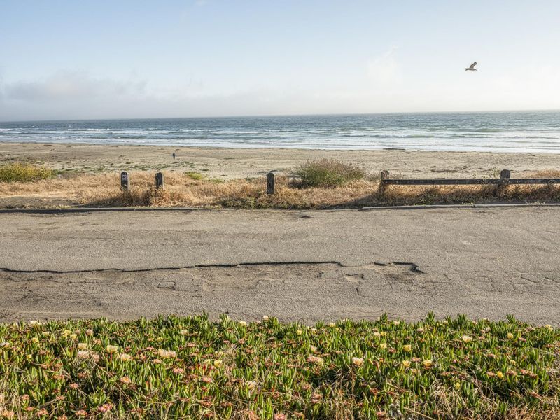 Coastal Road California Foggy Landscape HDRi Maps and Backplates