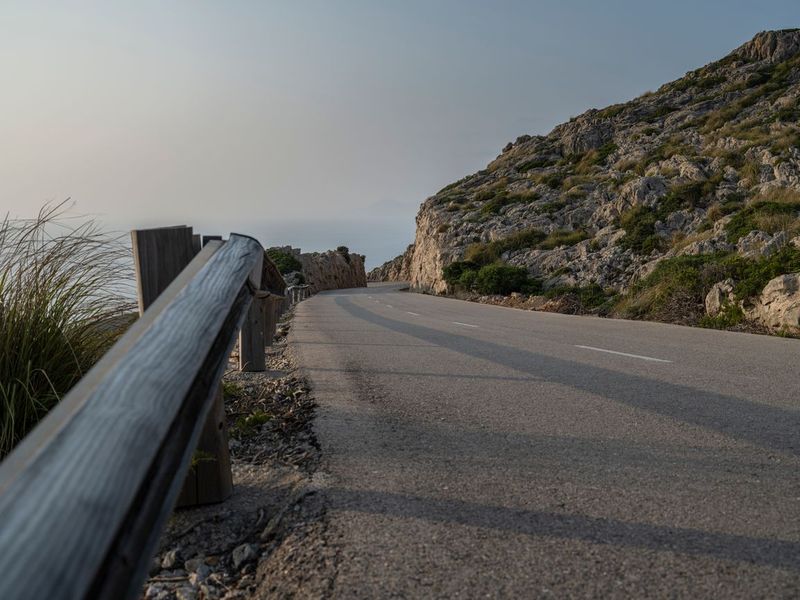 Coastal Road in Majorca at Dawn HDRi Maps and Backplates