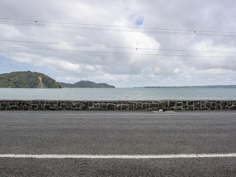 Coastal Road with Water and Ocean Landscape HDRi Maps and Backplates