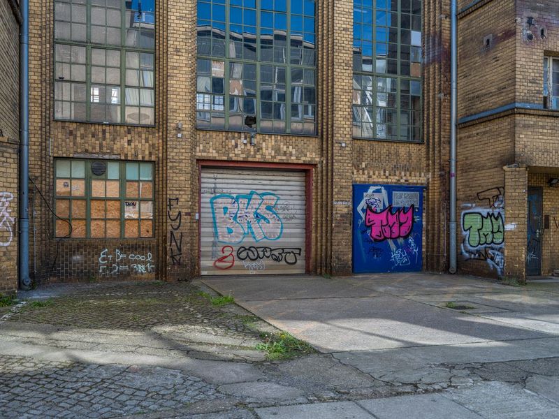 Cobble Stone Courtyards: Berlin's Rugged City Life HDRi Maps and Backplates