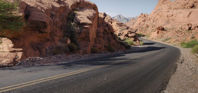 Colorado Badlands: Scenic Road Through Mountain Passes HDRi Maps and ...