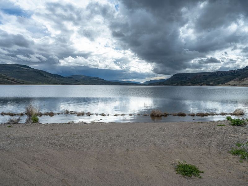 Colorado Landscape in USA: Open Space with Beach by the Lake HDRi Maps ...
