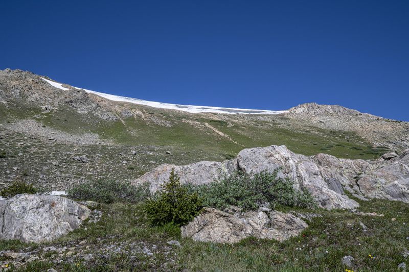 Colorado Mountains with Rocky Outcrops HDRi Maps and Backplates