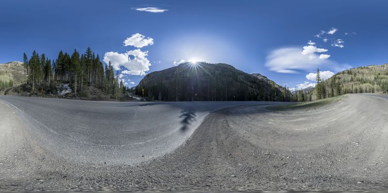 Colorado Road: Leading to the Picturesque Town of Ironton HDRi Maps and ...