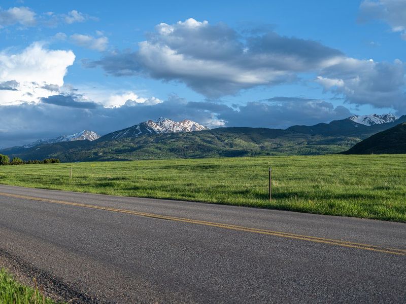 Colorado Rural Landscape at Dawn HDRi Maps and Backplates