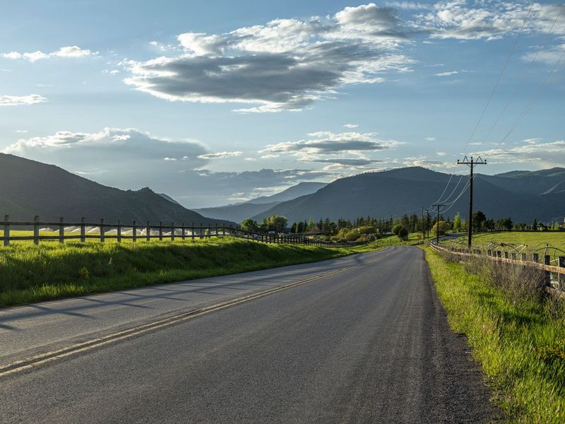 Colorado, USA: Rural Landscape at Dawn