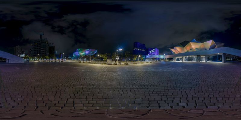 Colorful Light on the Floor: A Fish-Eye Style Photo HDRi Maps and ...