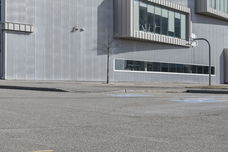 Composite Metal Building Urban Design HDRi Maps and Backplates