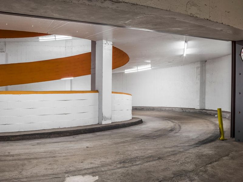 Concrete Flooring in a Parking Garage HDRi Maps and Backplates