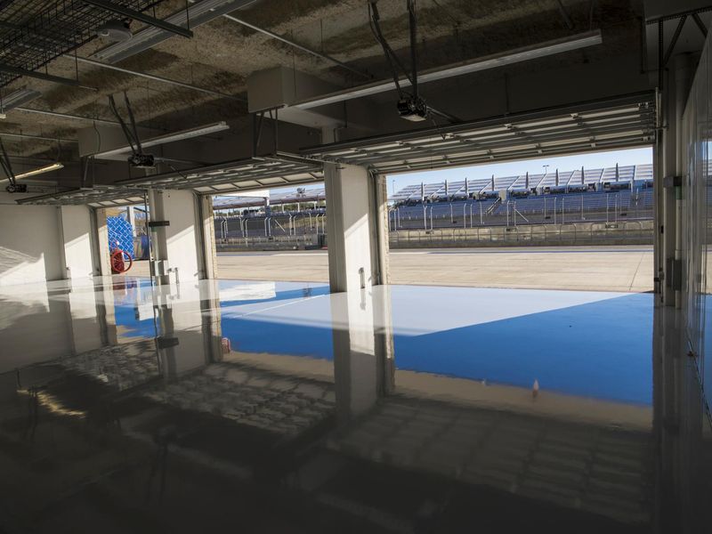 Concrete Road with Building and Water Reflection HDRi Maps and Backplates