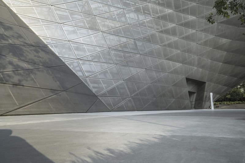 Concrete Street: A Stunning Office Building HDRi Maps and Backplates