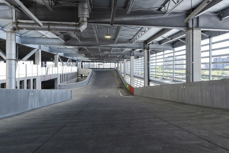 Concrete Street in Toronto, Ontario, Canada HDRi Maps and Backplates