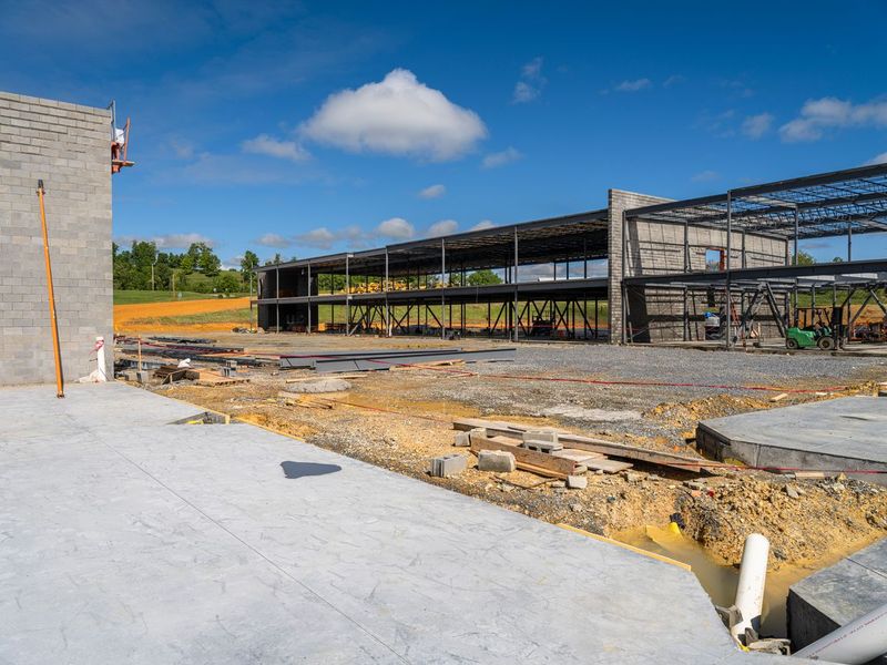Concrete Surface at a Construction Site HDRi Maps and Backplates