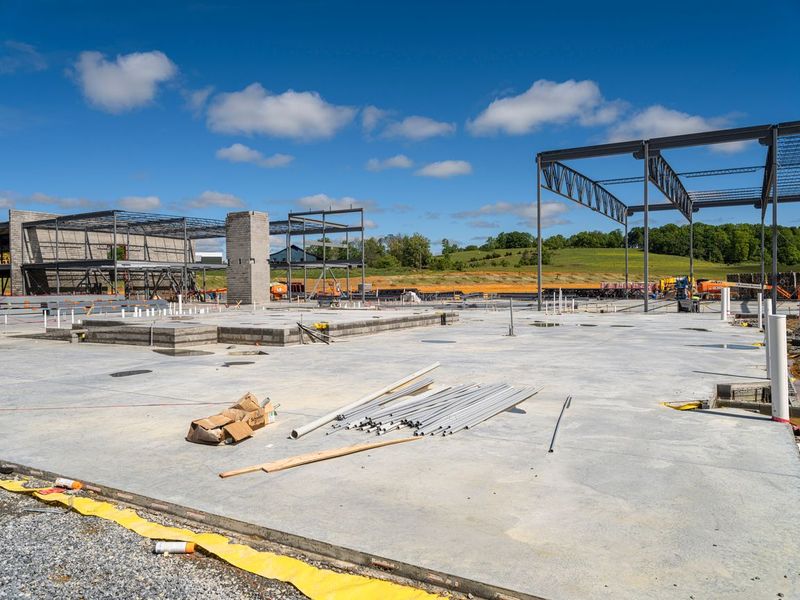 Construction Site: Open Space Concrete Slab - HDRi Maps and Backplates