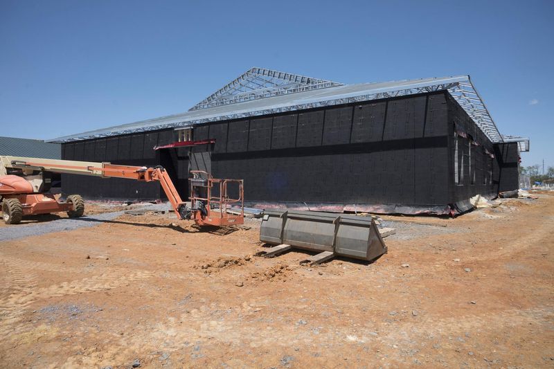 Construction Site in Southwest Countryside HDRi Maps and Backplates