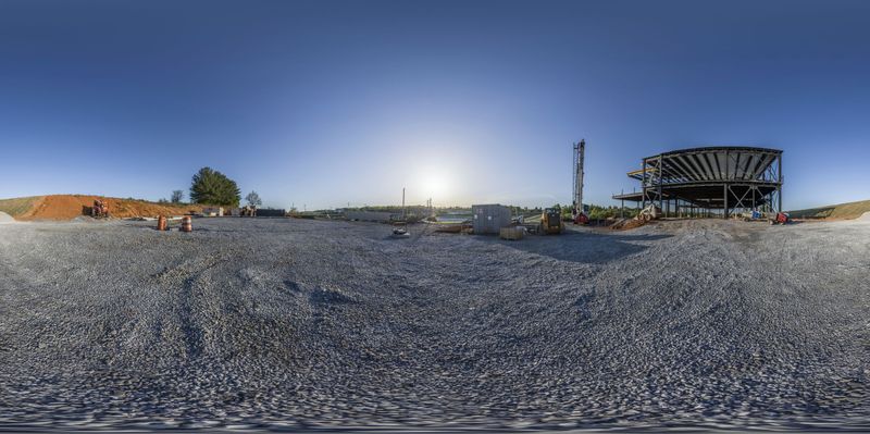 Construction Site in the USA: Building Under the Sunshine - HDRi Maps ...