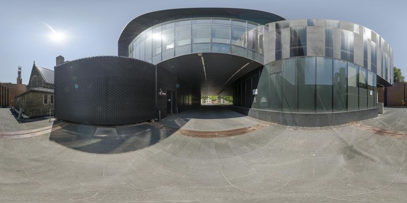 Curved Glass Walls and Large Windows: A Modern Architectural View ...
