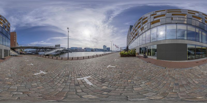 Urban Design in the Netherlands HDRi Maps and Backplates