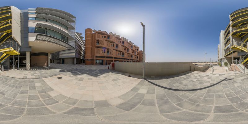 Urban Design in Abu Dhabi, United Arab Emirates HDRi Maps and Backplates