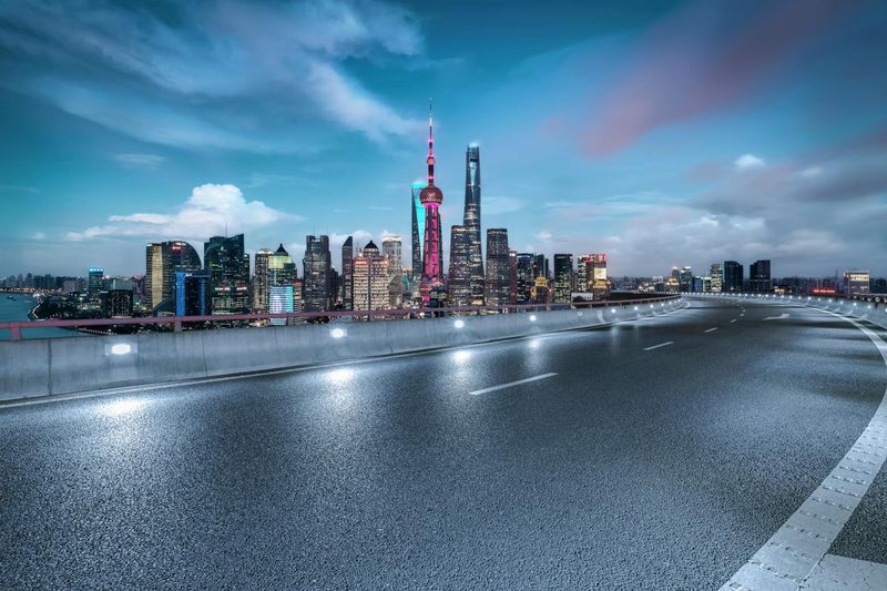 Shanghai Skyline at Night: Modern Architecture and Urban Life in China ...