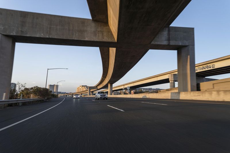 Dawn Architecture: Road Bridge Underpass HDRi Maps and Backplates