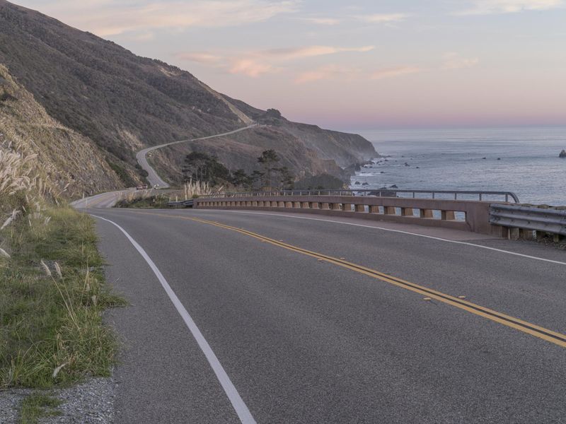 Dawn Over California Coastal Cliffs HDRi Maps and Backplates