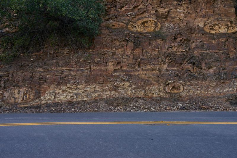 Dawn California Mountain Road Asphalt HDRi Maps and Backplates