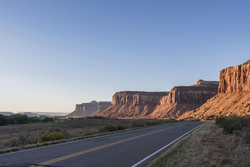 Dawn Highway: Exploring the Low Desert Mountains HDRi Maps and Backplates