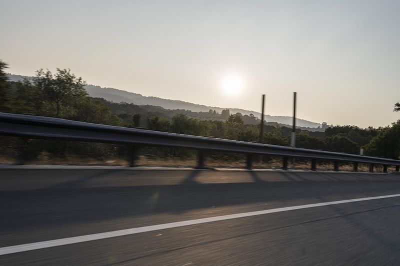 Dawn Highway Sunrise in the Highlands HDRi Maps and Backplates