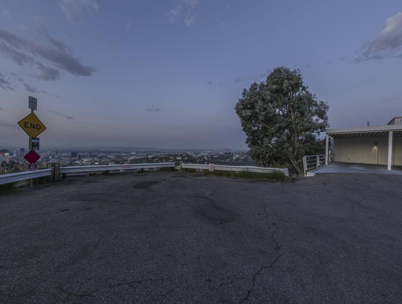 Dawn in Los Angeles, CA Open Space HDRi Maps and Backplates