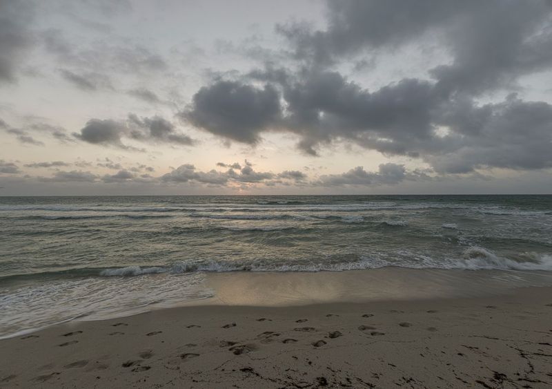 Dawn in Miami Beach, Florida: A Serene Coastal Scene HDRi Maps and ...