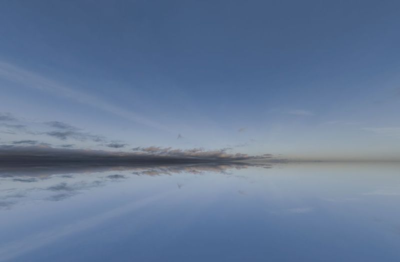 Dawn Over an Open Sky Dome HDRi Maps and Backplates