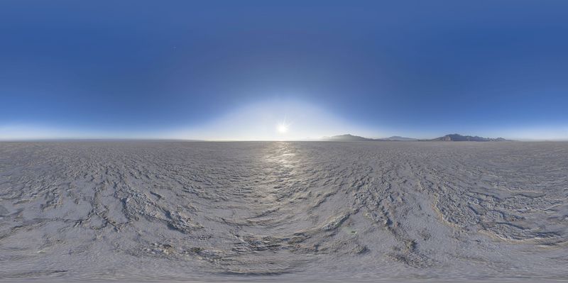 Dawn Over Salt Lake City: Clear Skies and Open Space HDRi Maps and ...