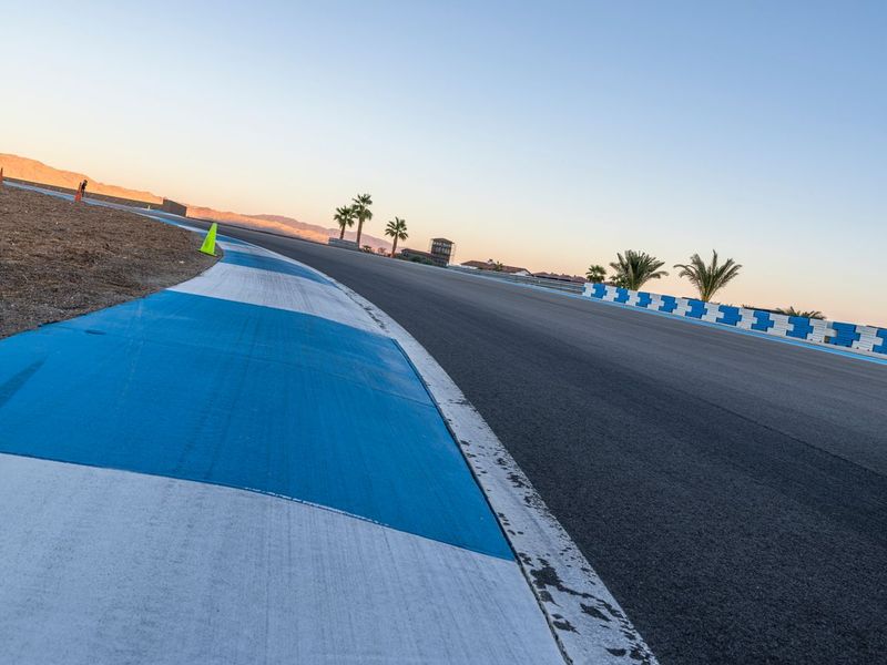 Dawn on the Race Track: Straight Asphalt Road in the USA HDRi Maps and ...