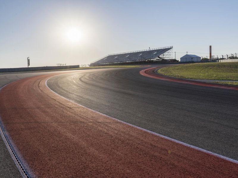 Dawn at the Race Track: A Stunning Sunrise HDRi Maps and Backplates